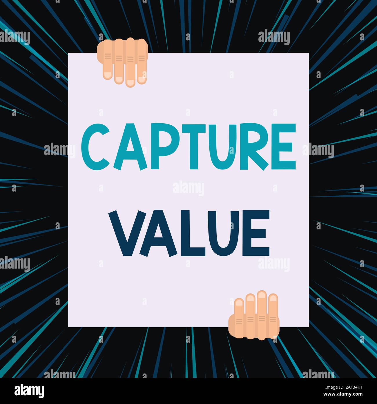 Handwriting text writing Capture Value. Conceptual photo Customer ...
