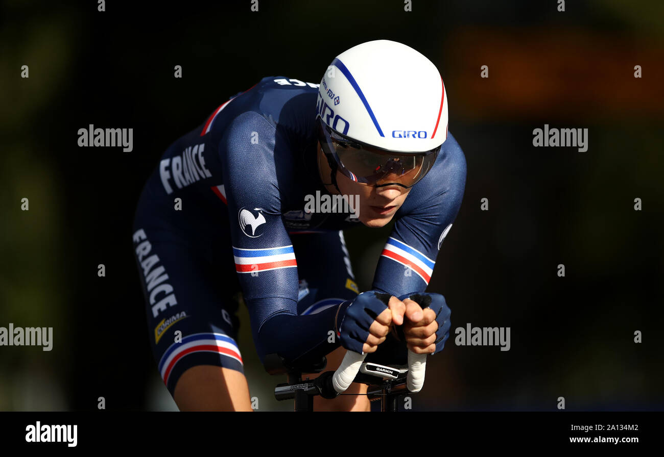 France's Hugo Page during the 2019 UCI Road World Championships Men ...