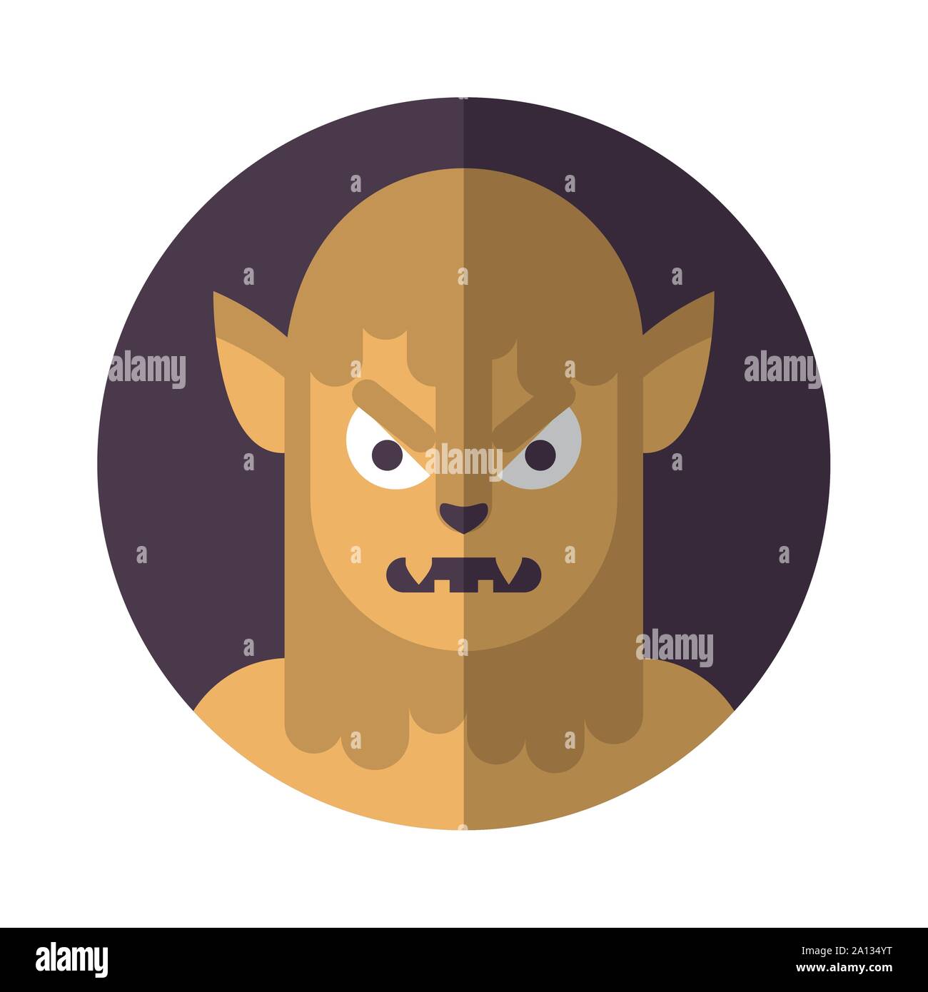 Werewolf costume Stock Vector Images - Alamy
