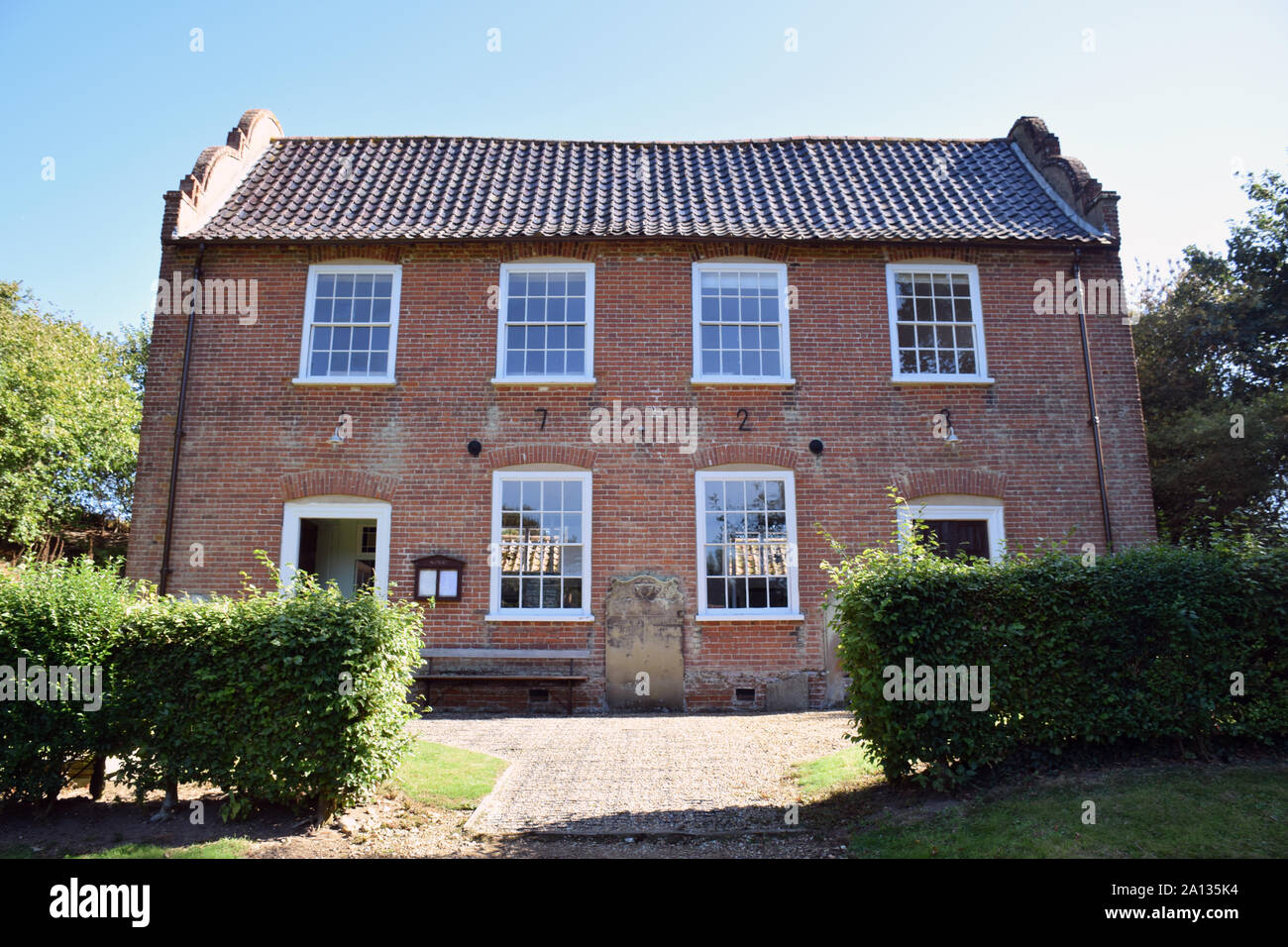 Oulton non-conformist chapel, Norfolk, UK Sep 2019. Owned by the ...