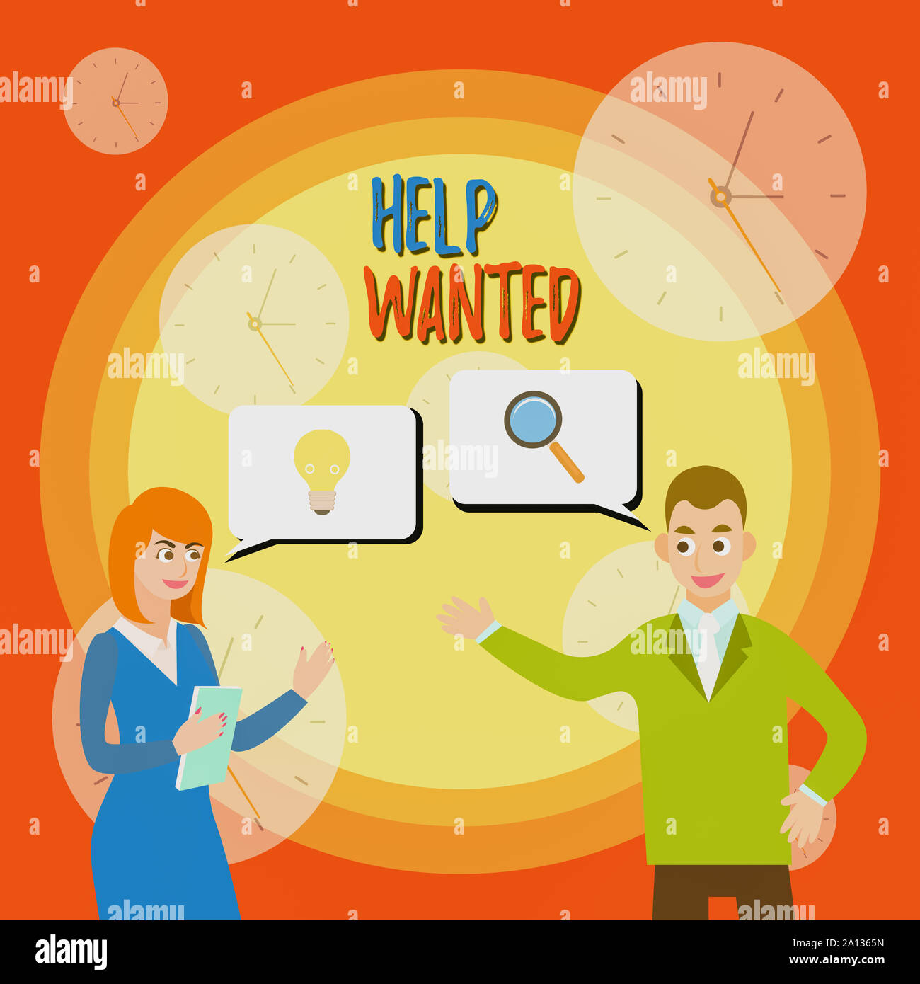 Text sign showing Help Wanted. Business photo text advertisement placed ...