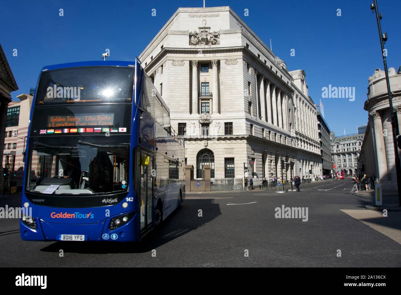 Traditional architecture around bank station Stock Photo - Alamy