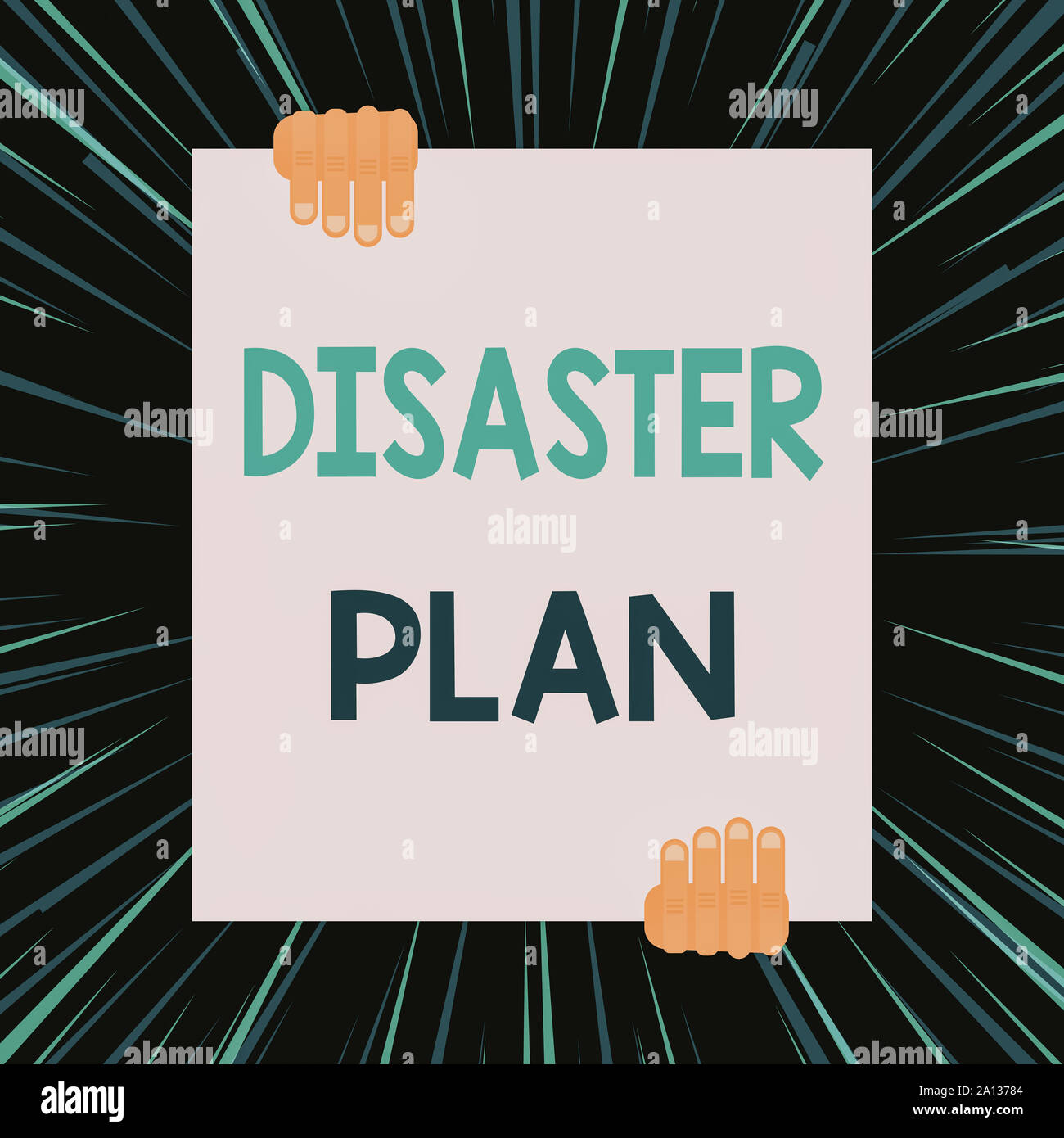 Handwriting text writing Disaster Plan. Conceptual photo Respond to ...