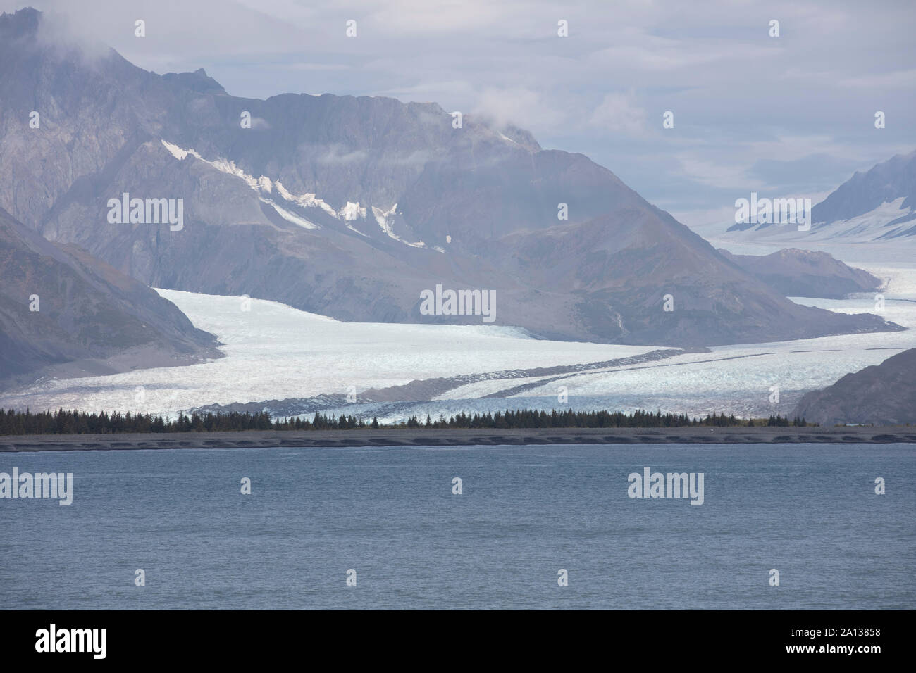 Glacier Alaska, slowly melting Stock Photo - Alamy