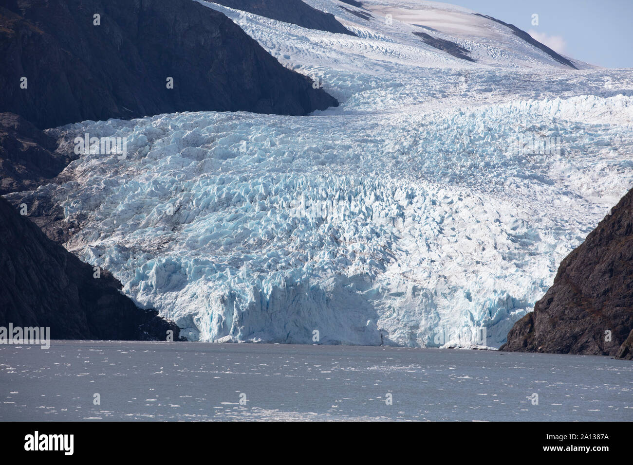 Glacier Alaska, slowly melting Stock Photo - Alamy