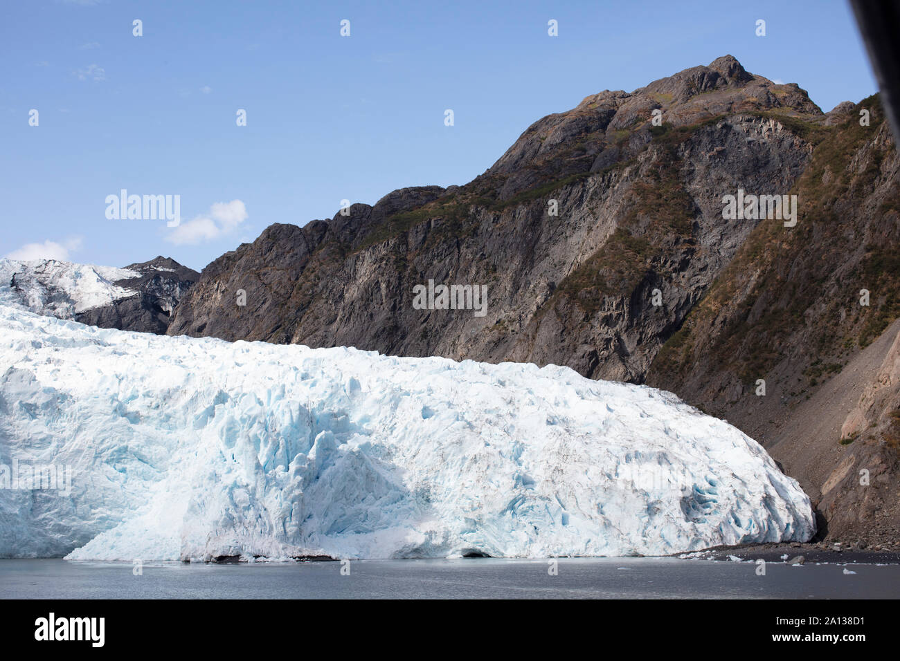 Glacier Alaska, slowly melting Stock Photo - Alamy