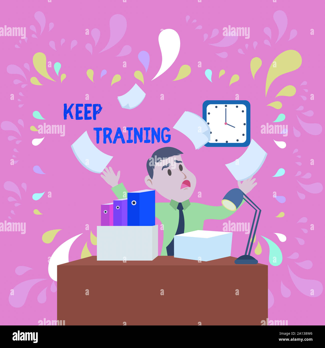 Word writing text Keep Training. Business photo showcasing Grounding ...