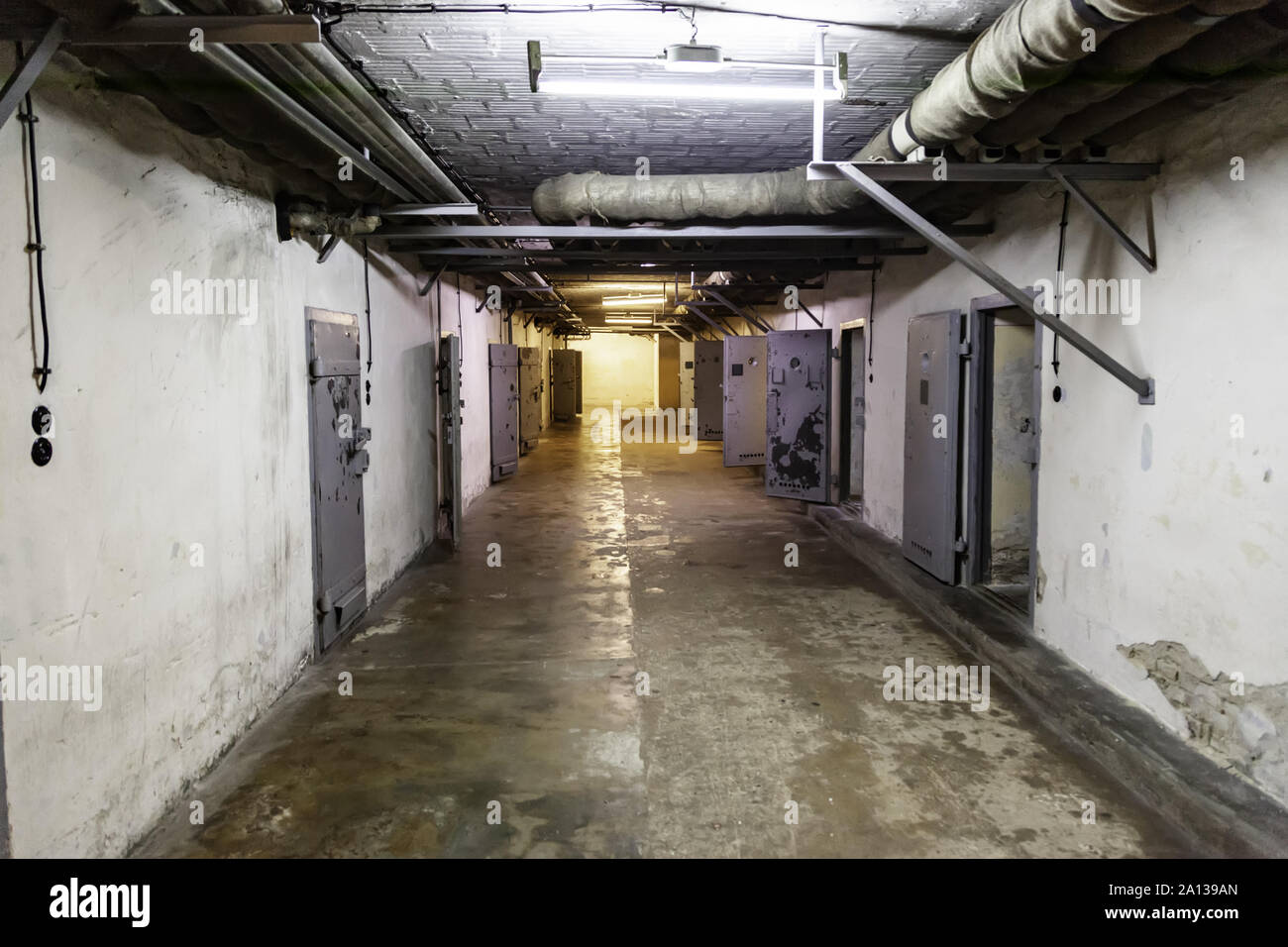 Old German jail, detail of confinement and crime, justice Stock Photo ...