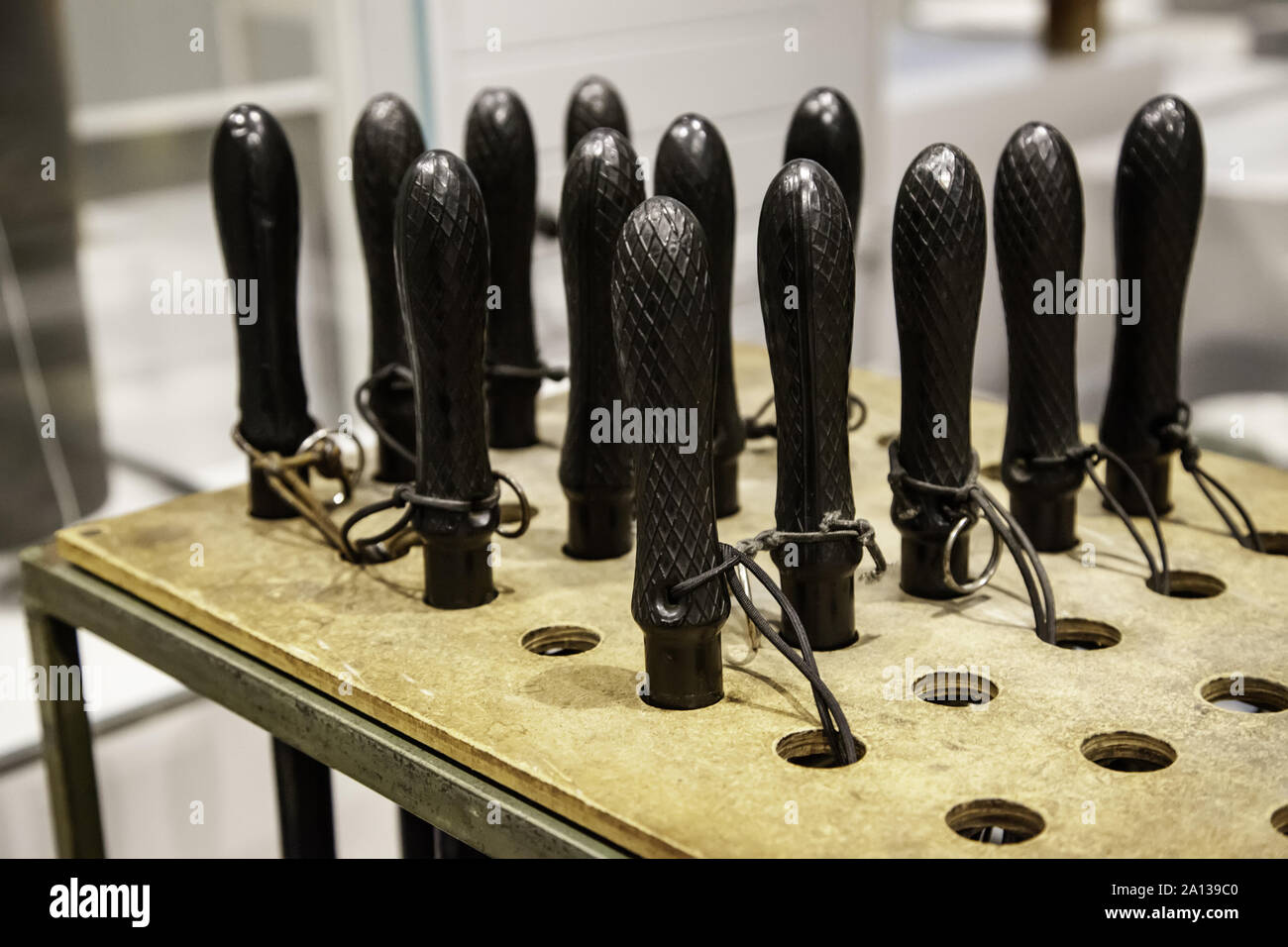 Police billy stick hi-res stock photography and images - Alamy