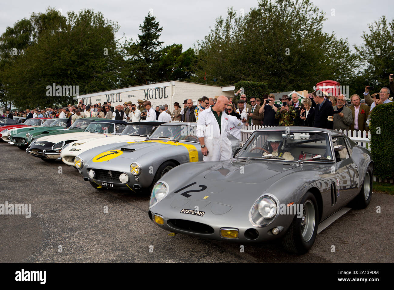 1962 Ferrari 250 GTO driven by Carlos Monteverde & Gary Pearson in the ...