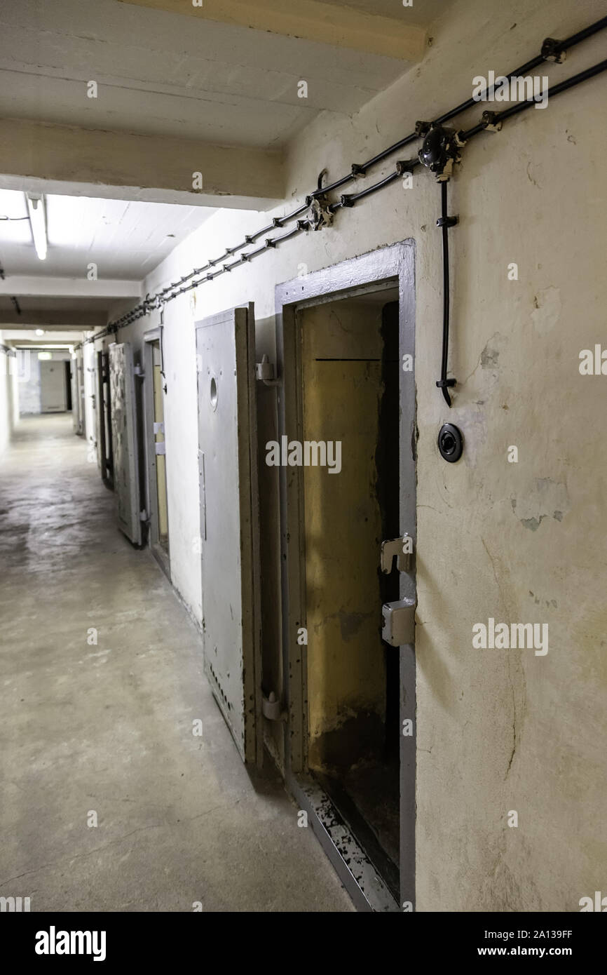 Old German jail, detail of confinement and crime, justice Stock Photo ...