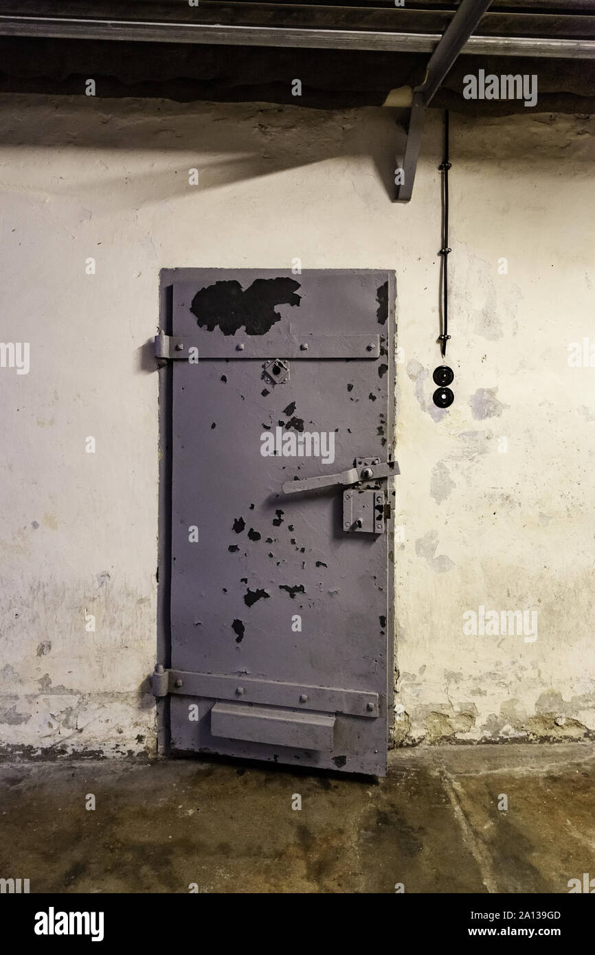 Old German jail, detail of confinement and crime, justice Stock Photo ...