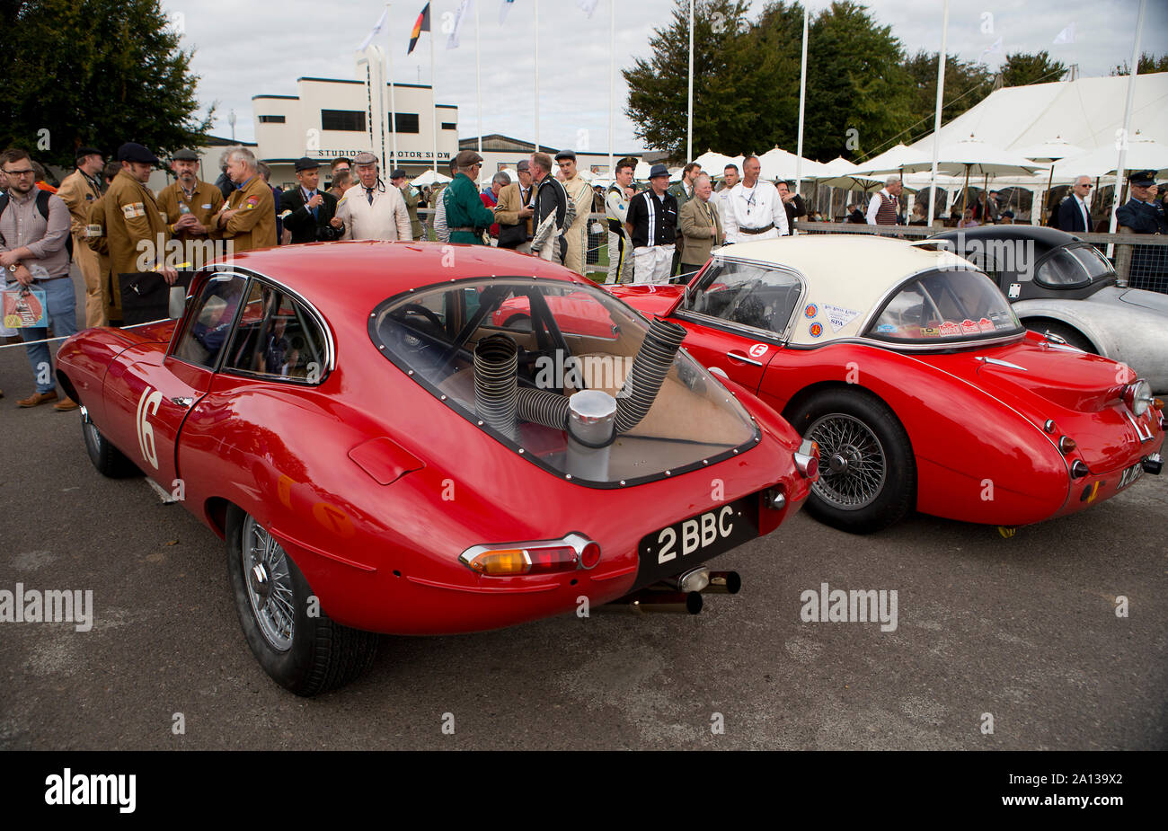 1961 Jaguar E-type FHC driven by Mark Midgley & Calum Lockie in the ...