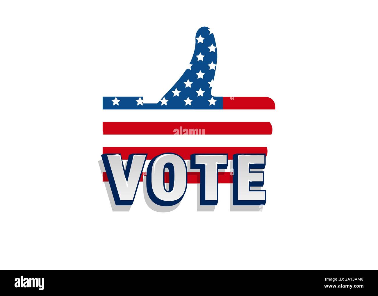 Voting ballot in us Cut Out Stock Images & Pictures - Alamy