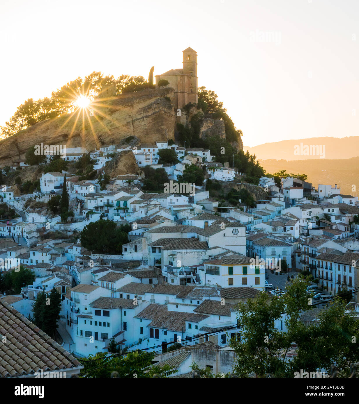 Montefrio moorish castle hi-res stock photography and images - Alamy
