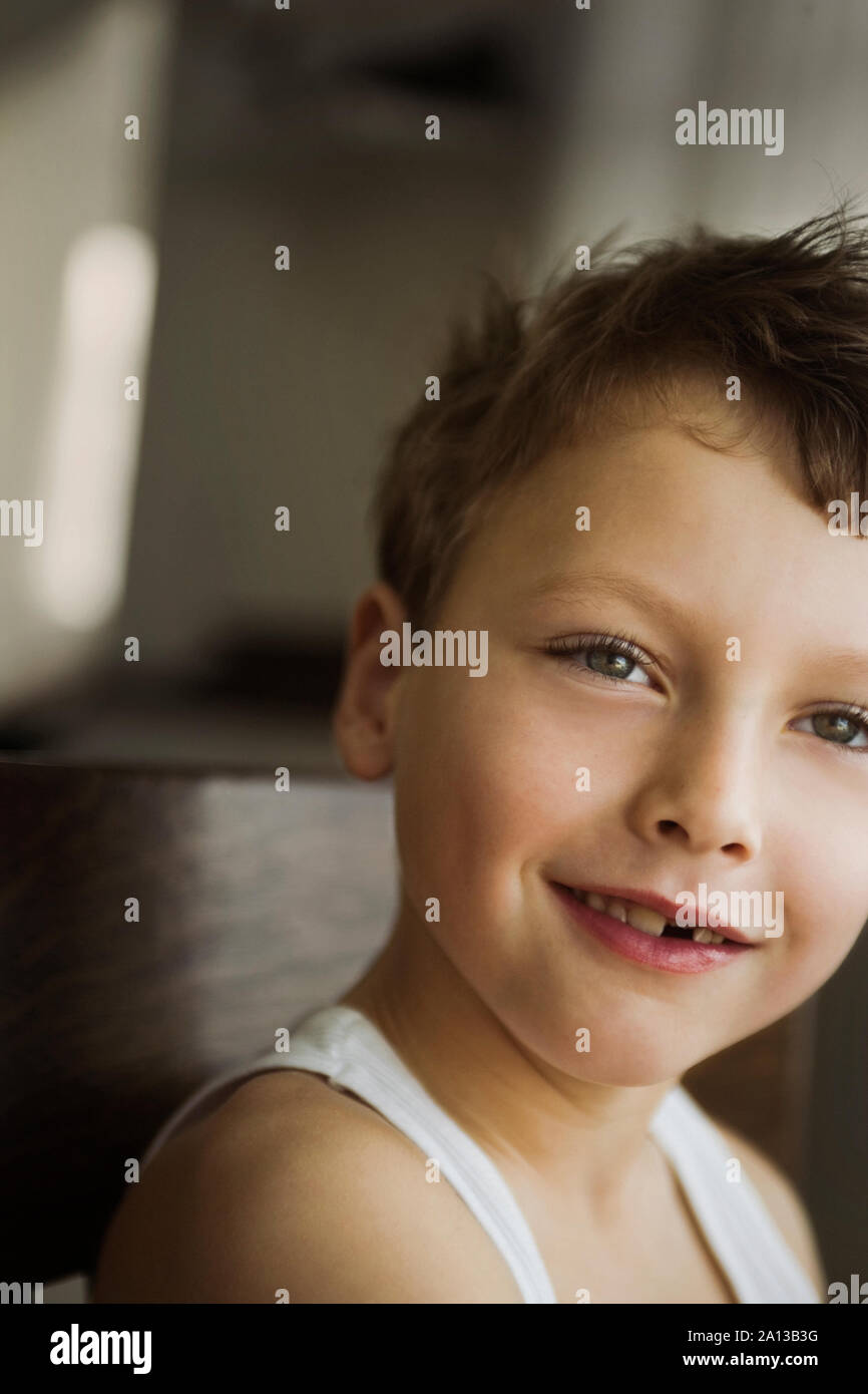 Portrait of an adorable little boy Stock Photo - Alamy
