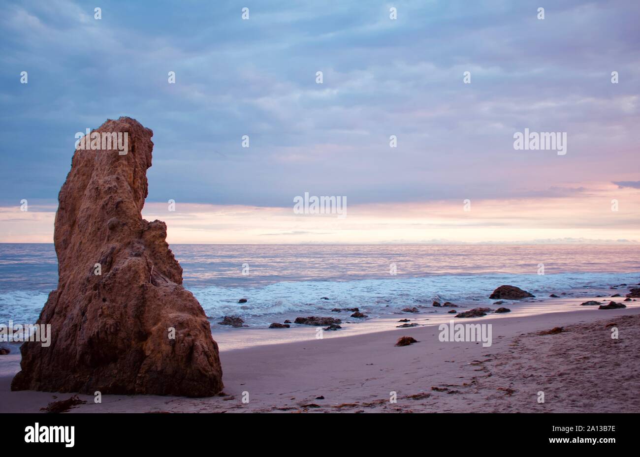 Sunset At El Matador State Beach Malibu California United States