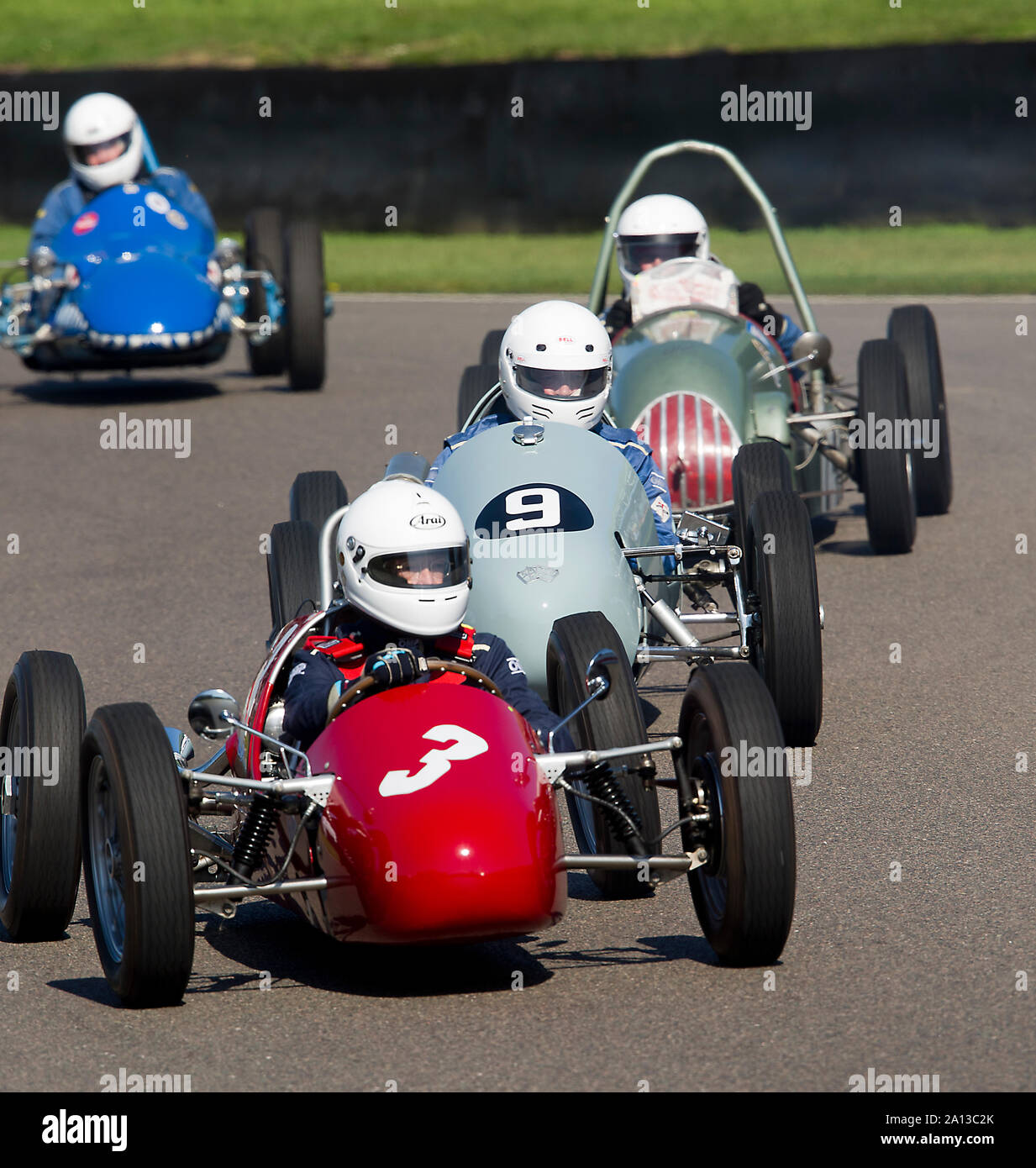 1954 Kieft-Norton CK54 driven by Andy Raynor in the Earl of March ...