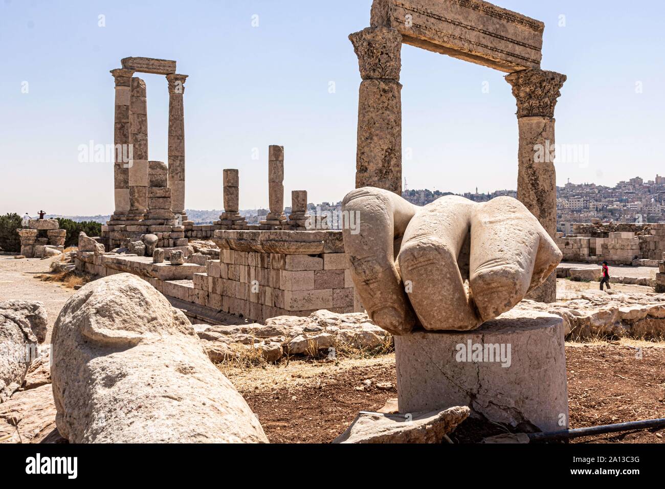 Amman Citadel,The Amman Citadel is a historical site at the center of ...