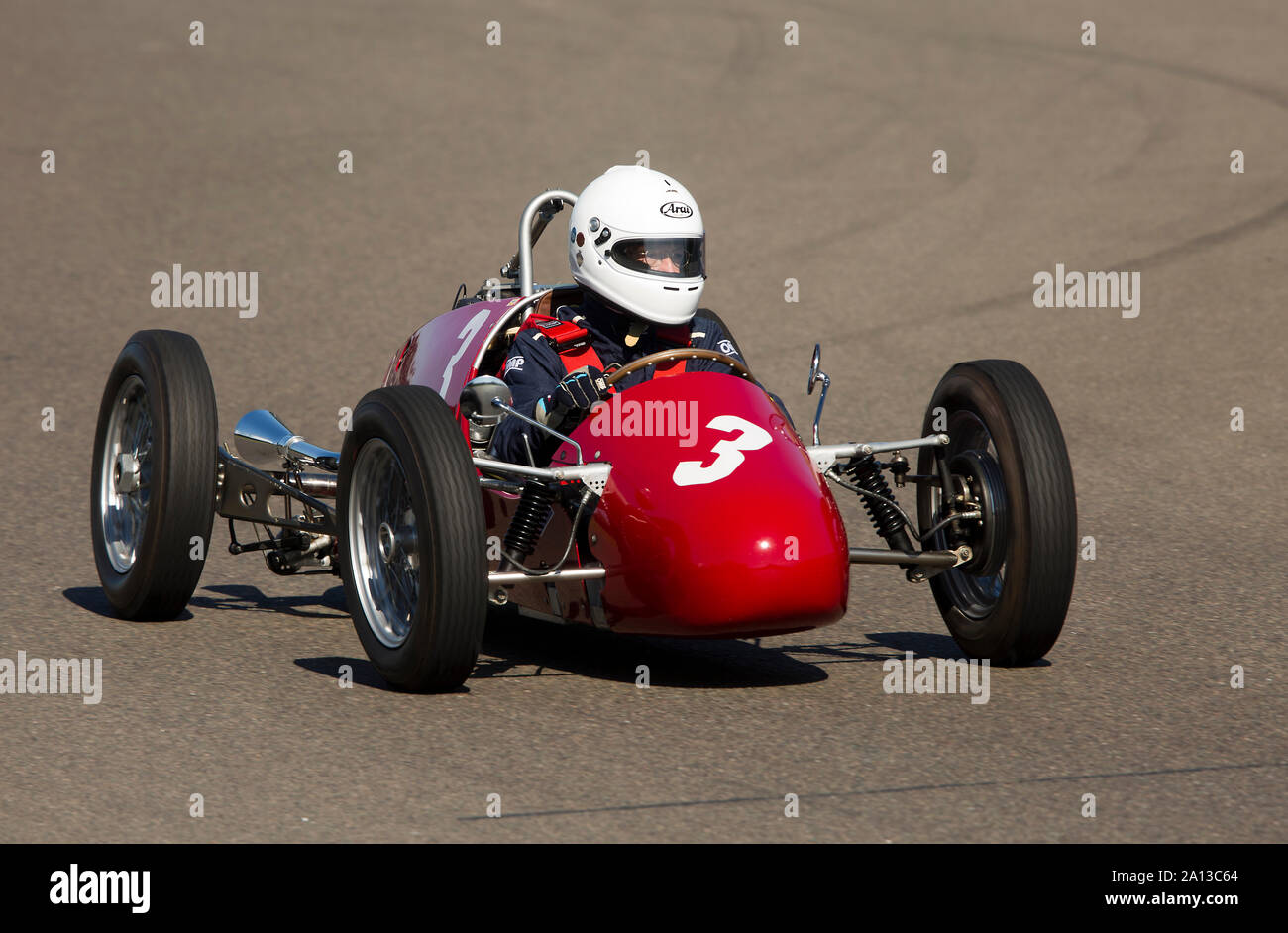 1954 Kieft-Norton CK54 driven by Andy Raynor in the Earl of March ...