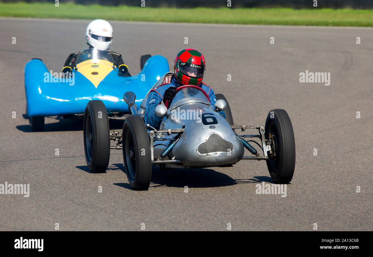 1950 Cooper-JAP Mk V driven by Tom Waterfield in the Earl of March ...