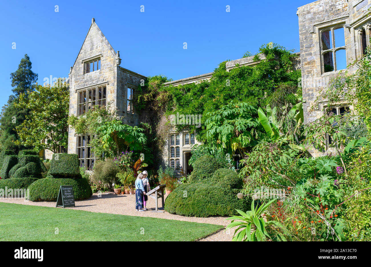 Nymans house and gardens, Handcross,West Sussex, England, UK Stock ...
