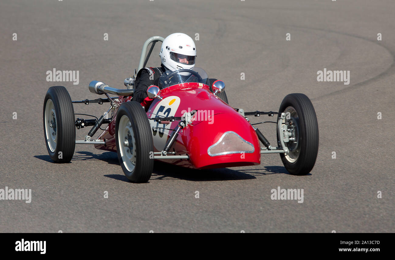 1953 Waye-JAP driven by Simon Dedman in the Earl of March Trophy race ...