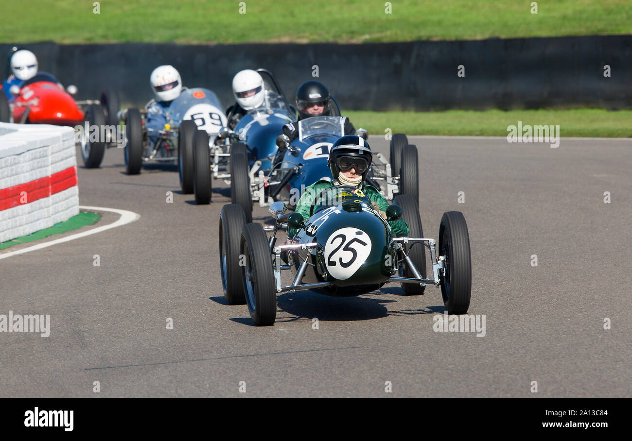 1957 Cooper-Norton Mk 11 driven by George Shackleton in the Earl of ...