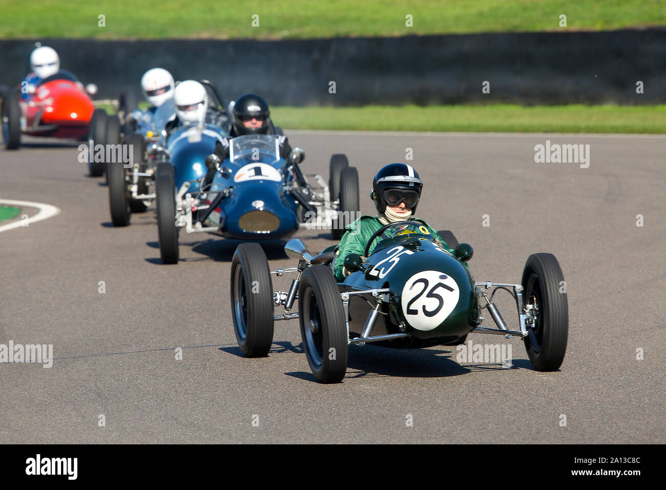 1957 Cooper-Norton Mk 11 driven by George Shackleton in the Earl of ...