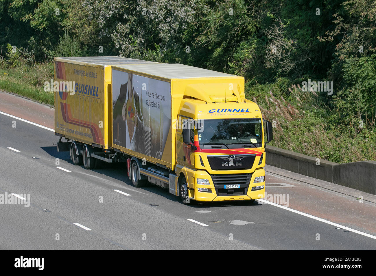 Guisnel Distribution Sas; French parcel and pallet shipments, heavy ...