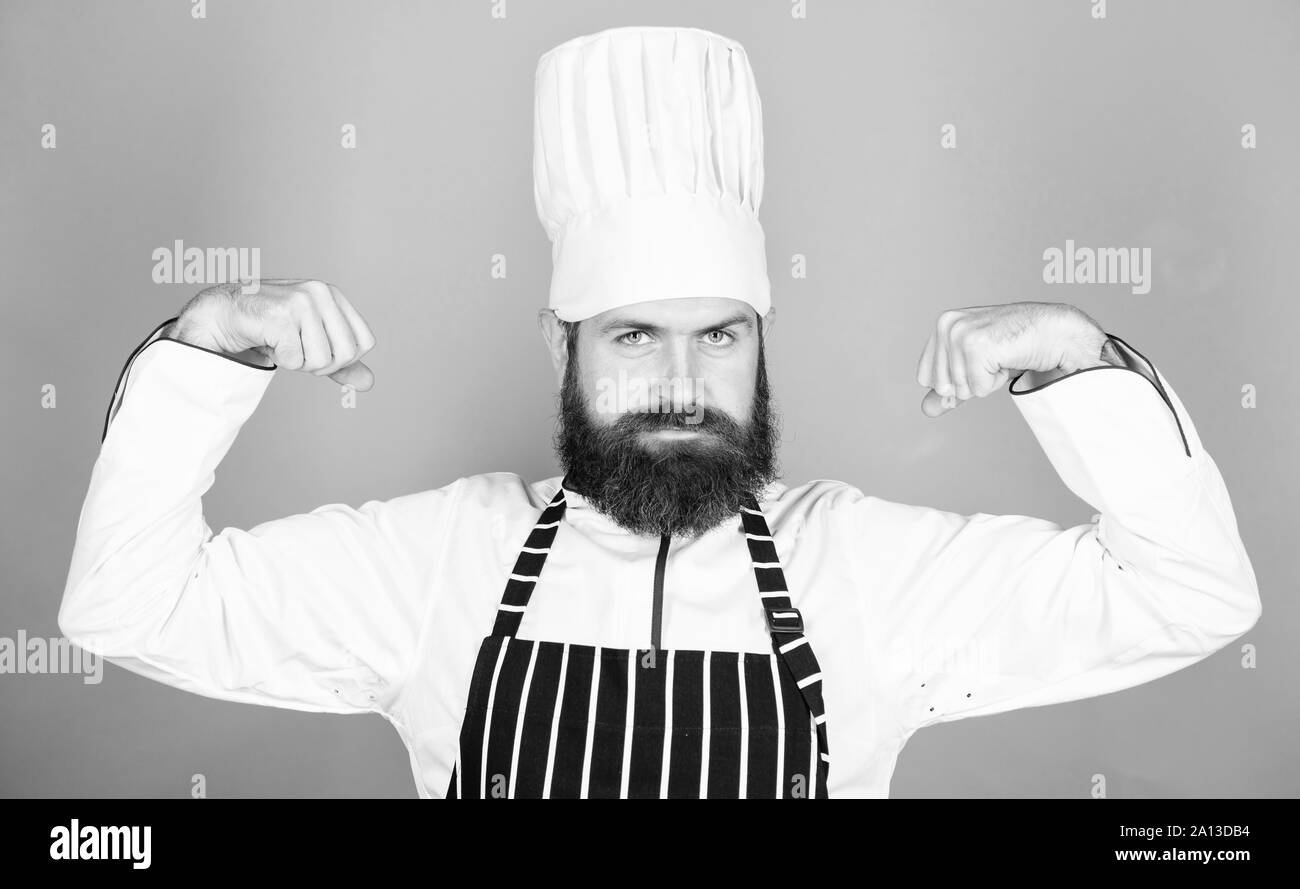 Confident chef Black and White Stock Photos & Images - Alamy