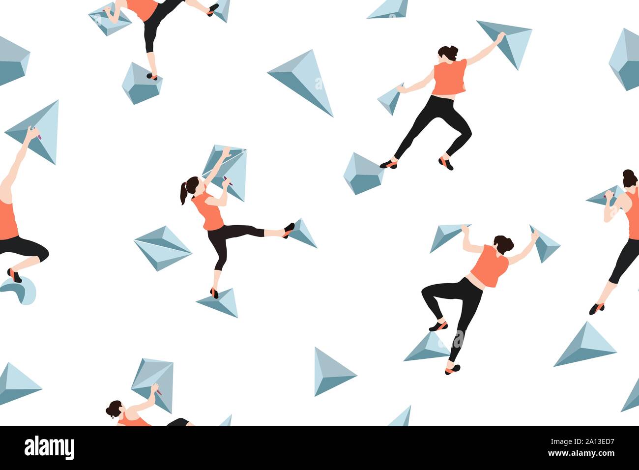 Climber on mountain wall Stock Vector Images - Alamy