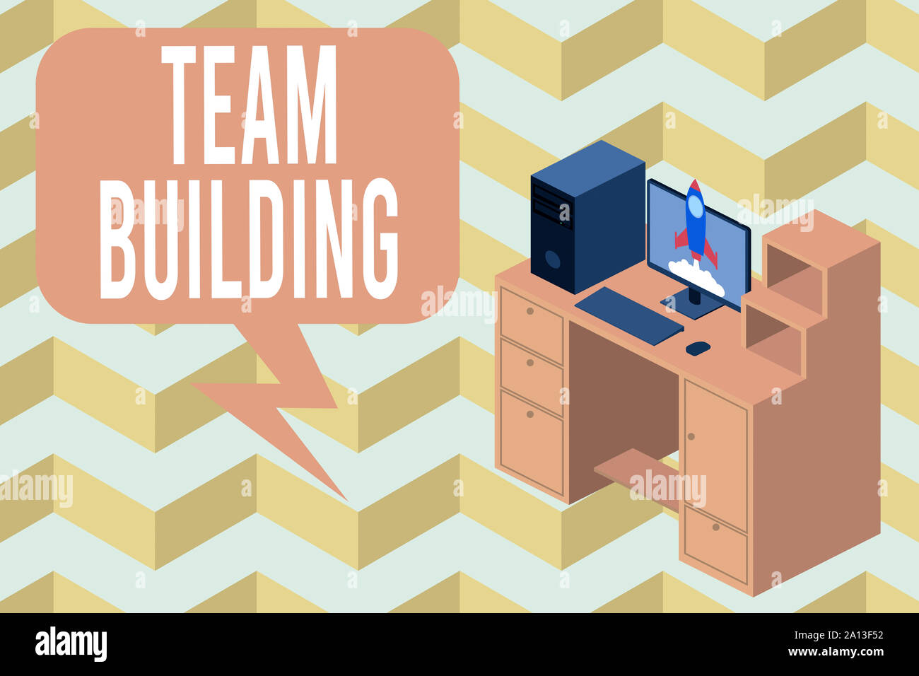 Writing note showing Team Building. Business concept for various types ...