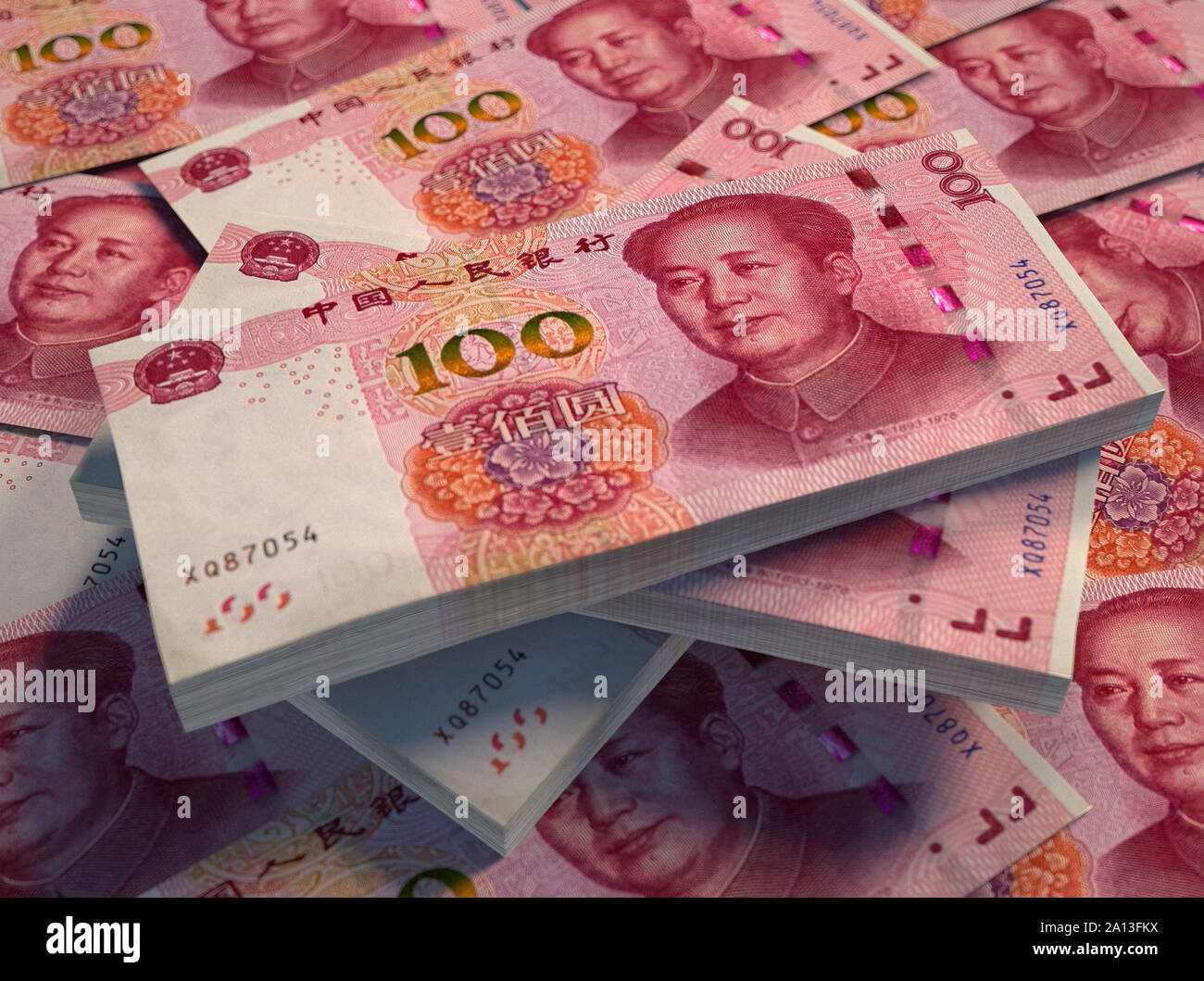 One hundred yuan banknote hi-res stock photography and images - Alamy
