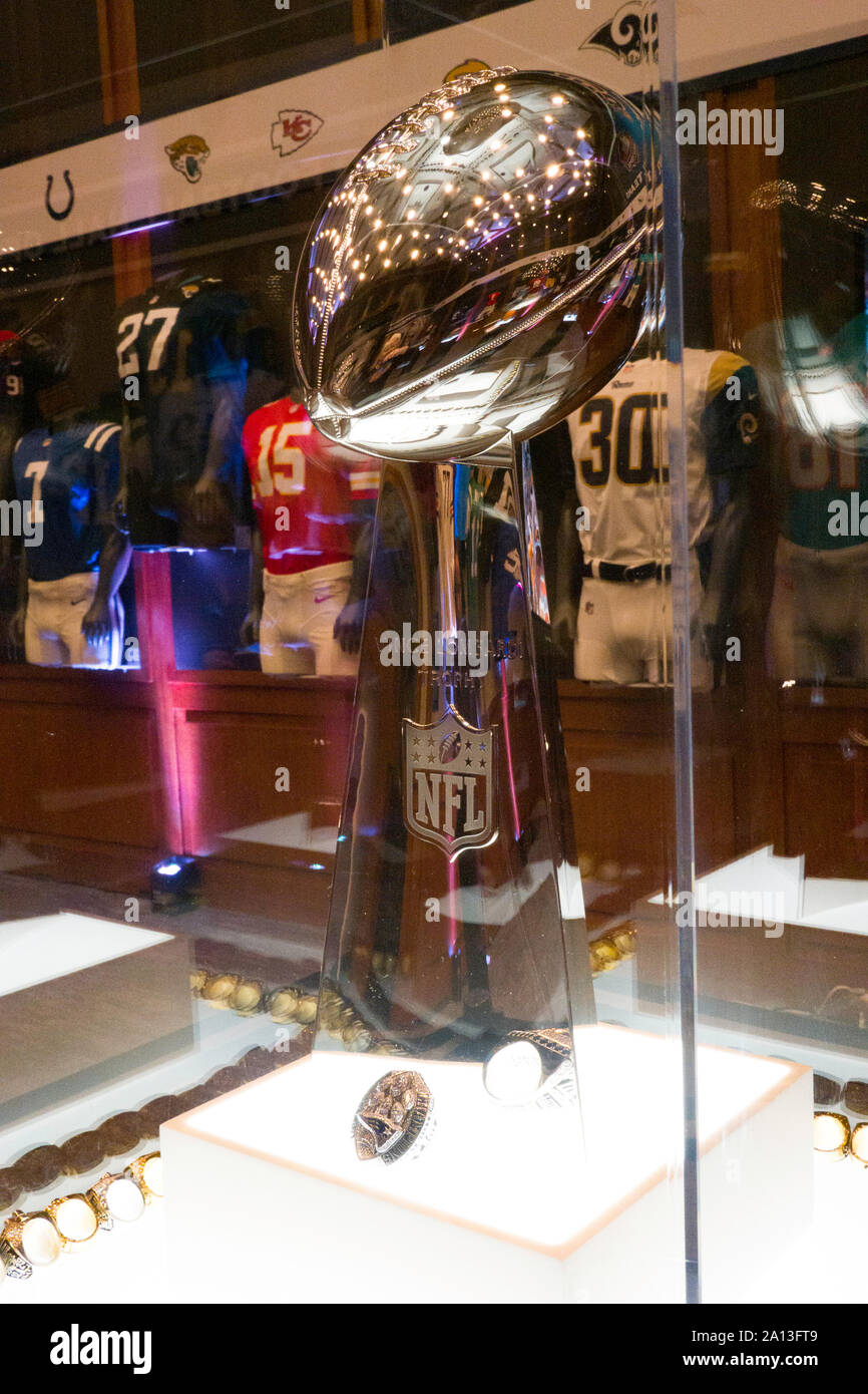 Super bowl trophy hi-res stock photography and images - Alamy