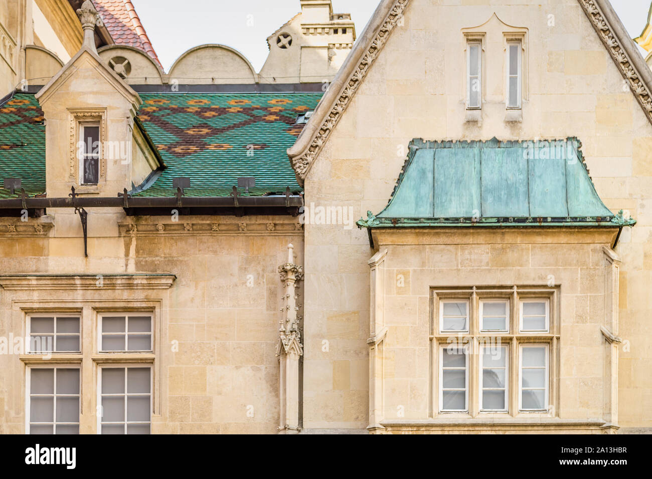 ancient building of Bratislava, capital city of Slovakia Stock Photo ...
