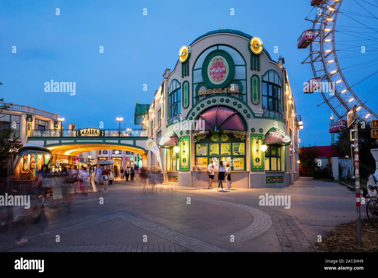 Vienna prater evening hi-res stock photography and images - Alamy