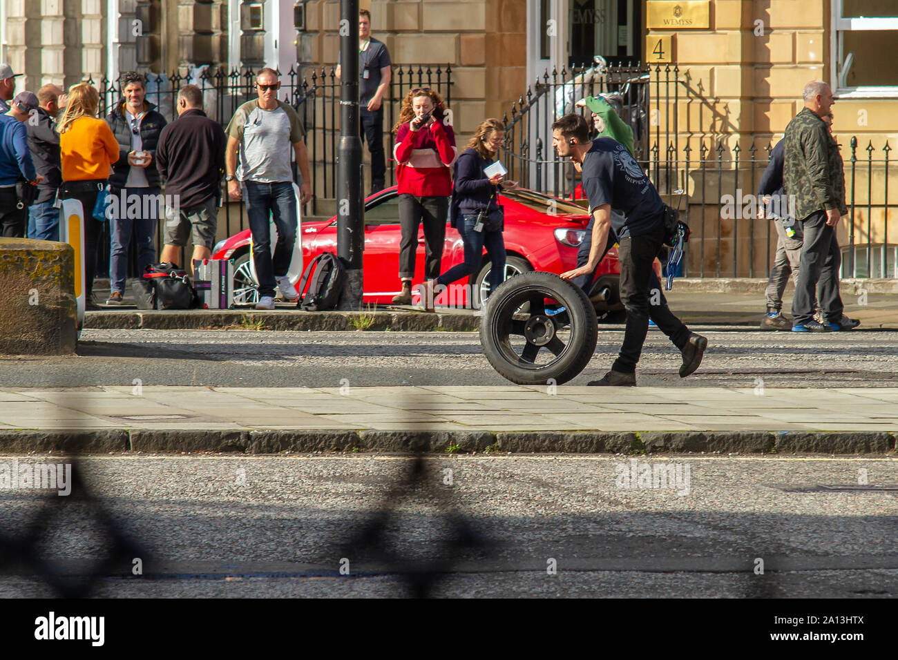 Filming fast and furious edinburgh hi-res stock photography and images ...
