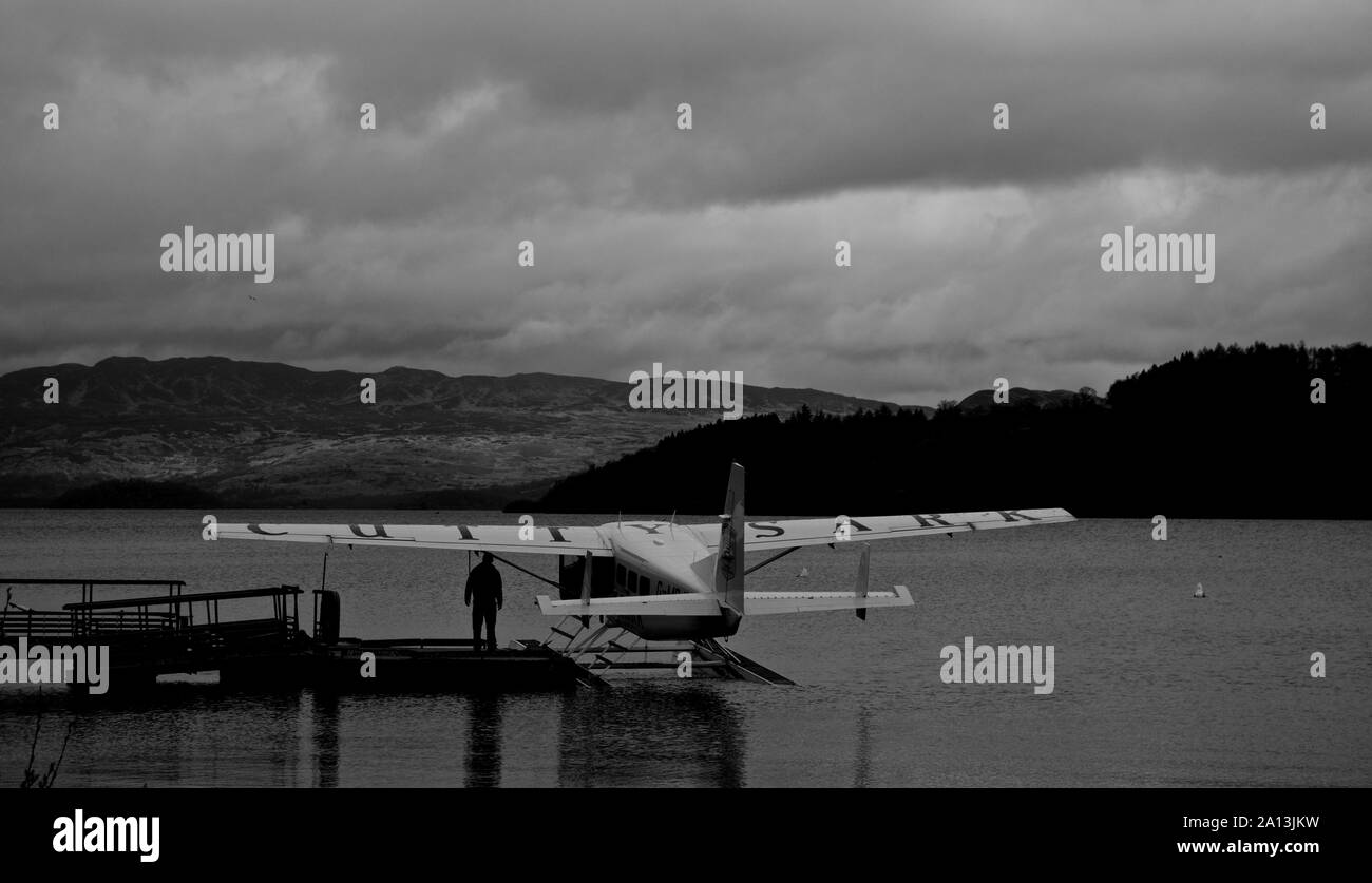 Seaplane Black and White Stock Photos & Images - Alamy