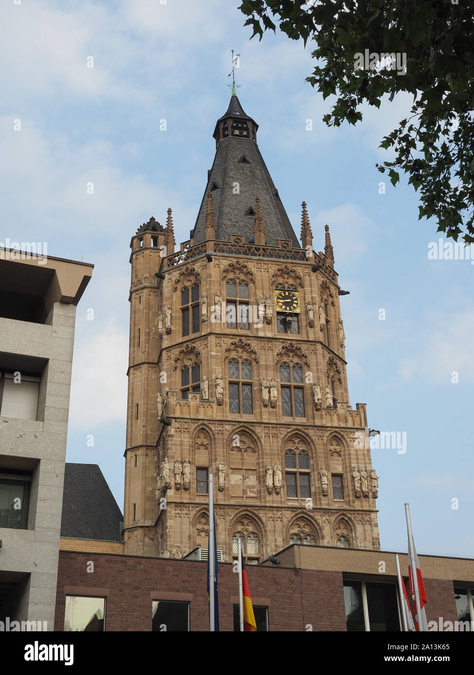 Koelner Rathaus (Town Hall) building in Koeln, Germany Stock Photo - Alamy