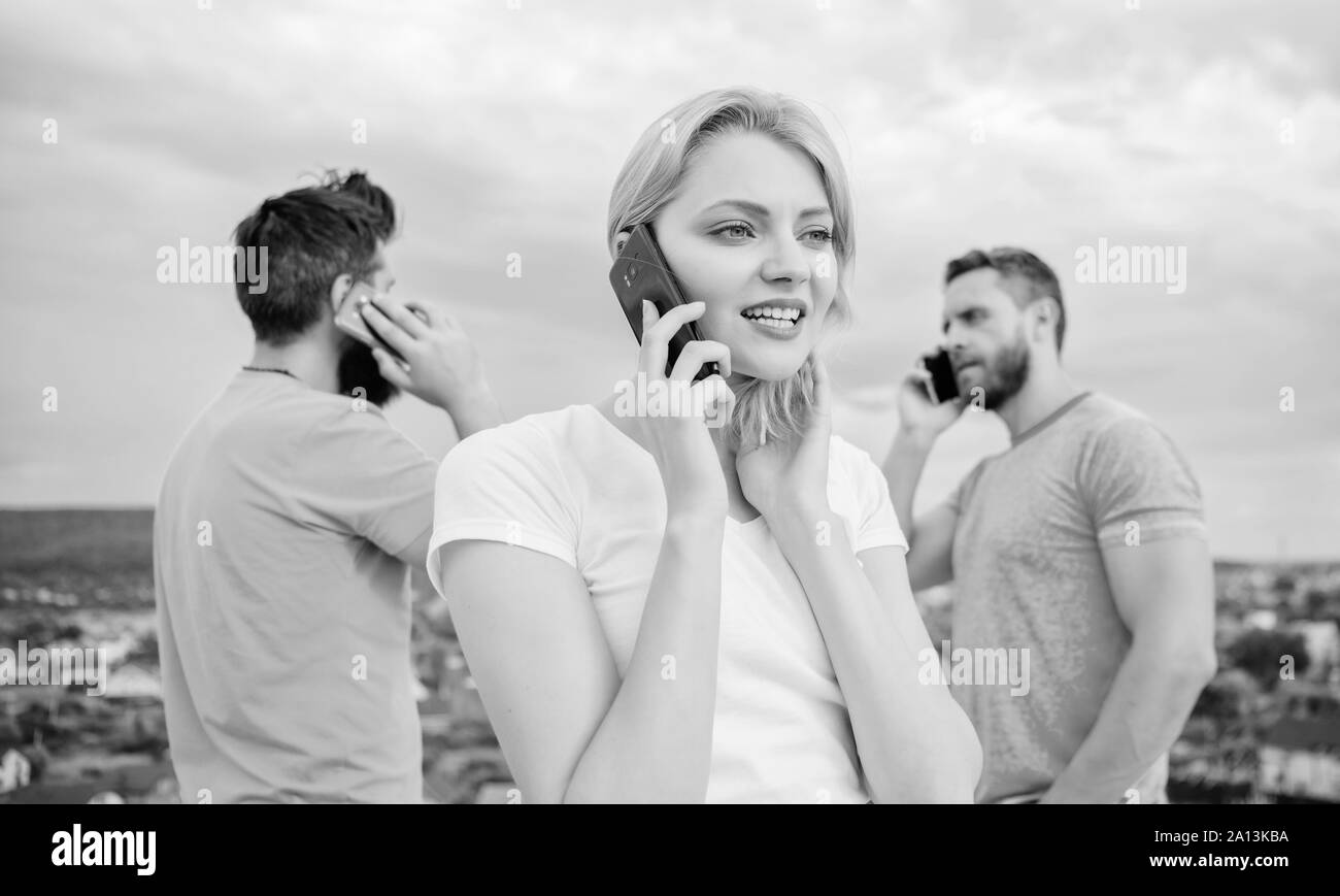 Modern talking via mobile devices. Using mobile communication ...