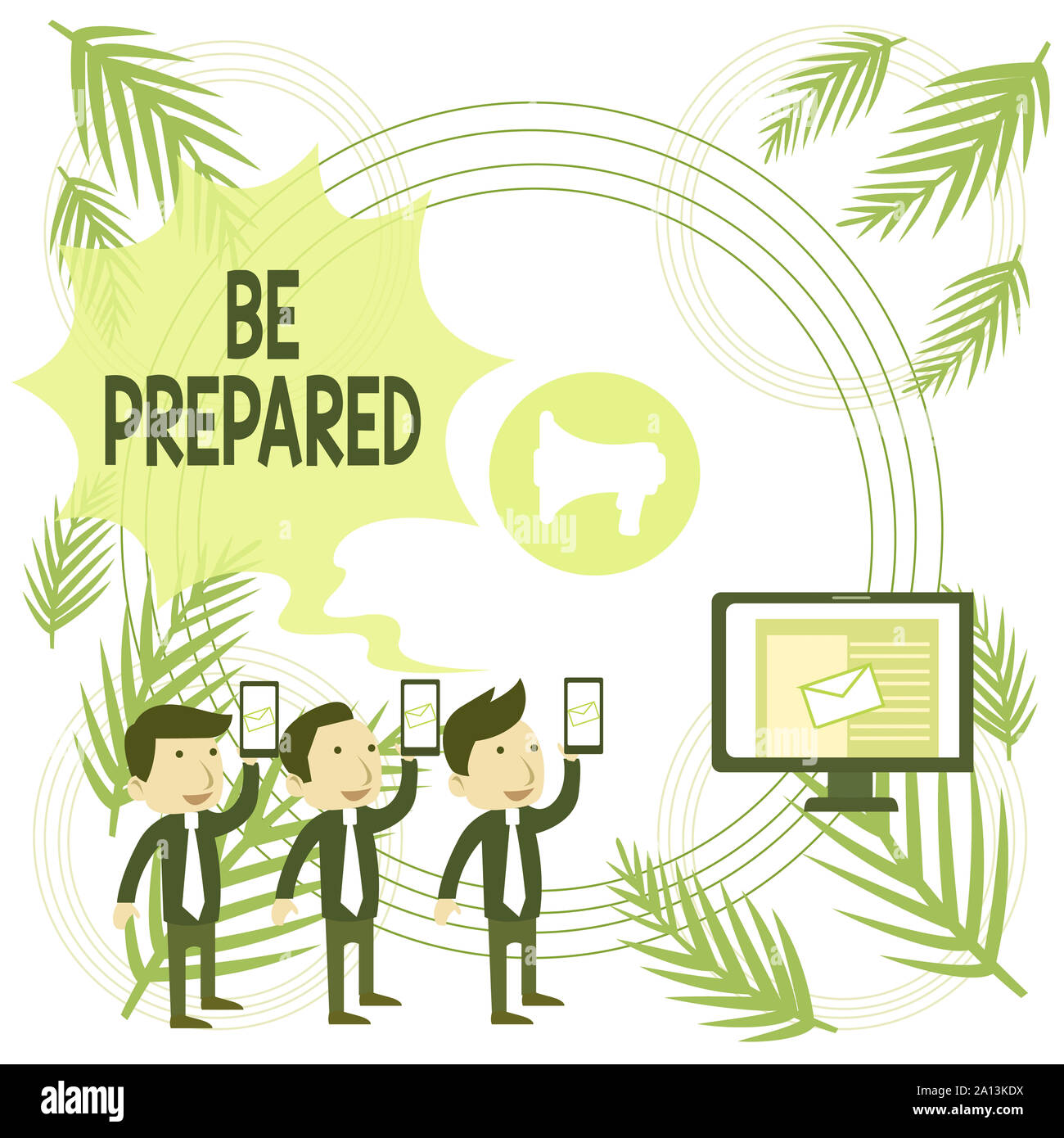 Planning business preparing business Cut Out Stock Images & Pictures ...