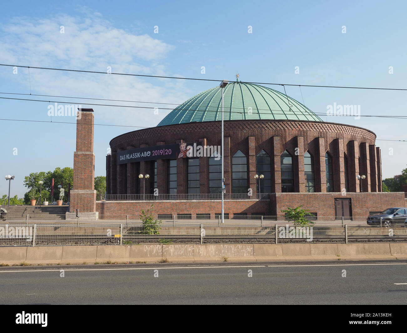 DUESSELDORF, GERMANY - CIRCA AUGUST 2019: Tonhalle concert hall Stock ...