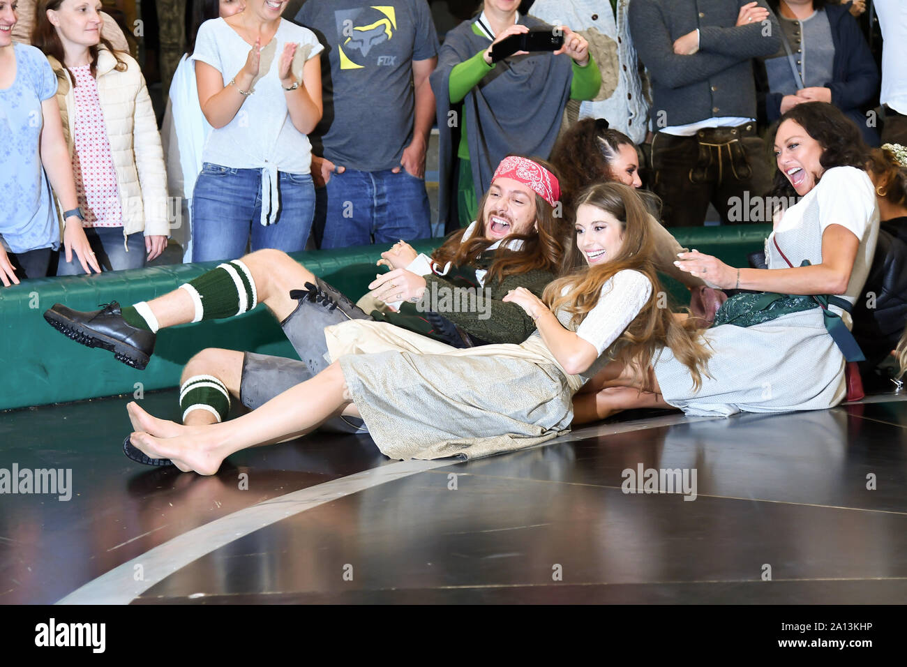 Munich, Germany. 23rd Sep, 2019. Riccardo Simonetti (l-r), entertainer ...