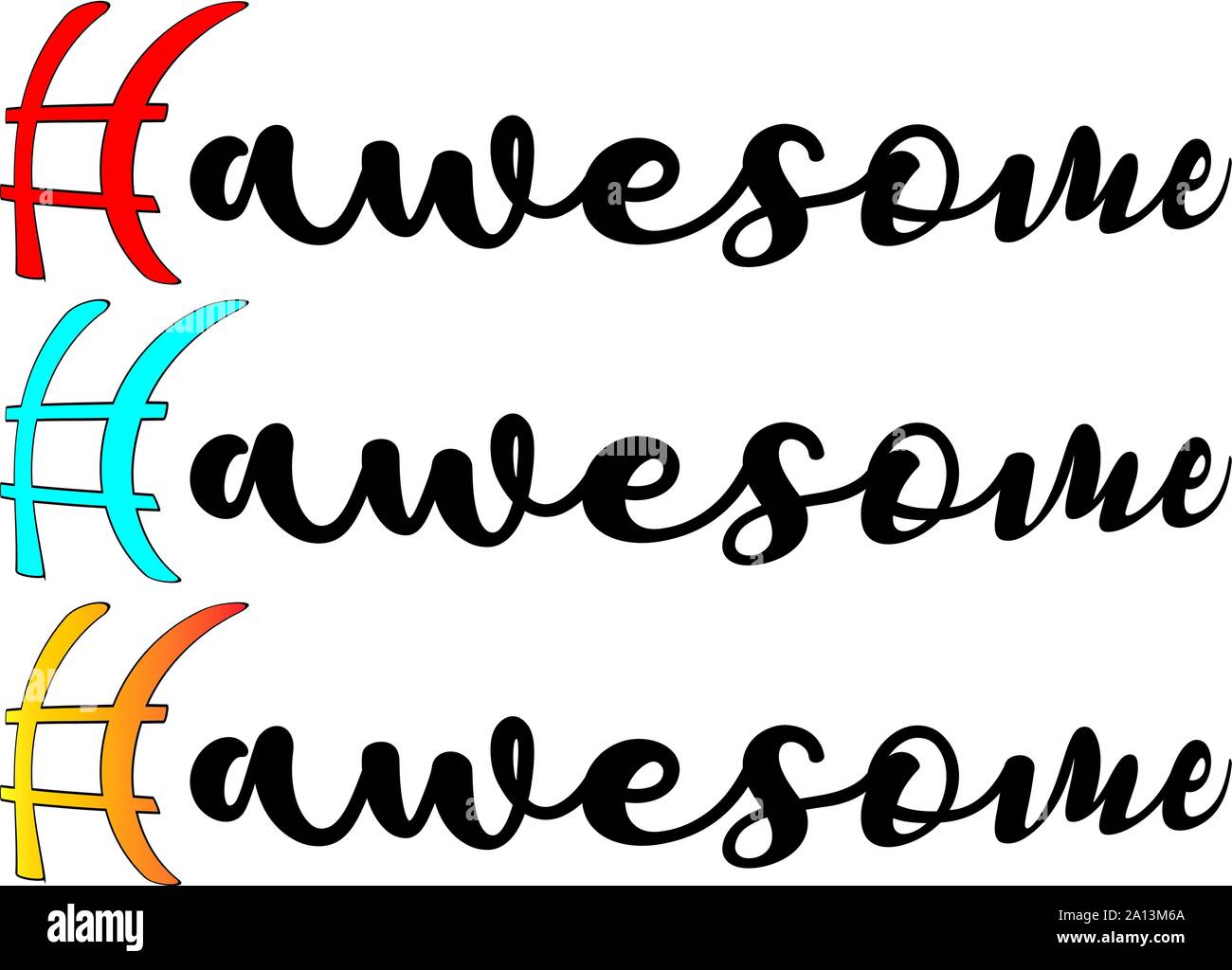 Awesome banner Cut Out Stock Images & Pictures - Alamy