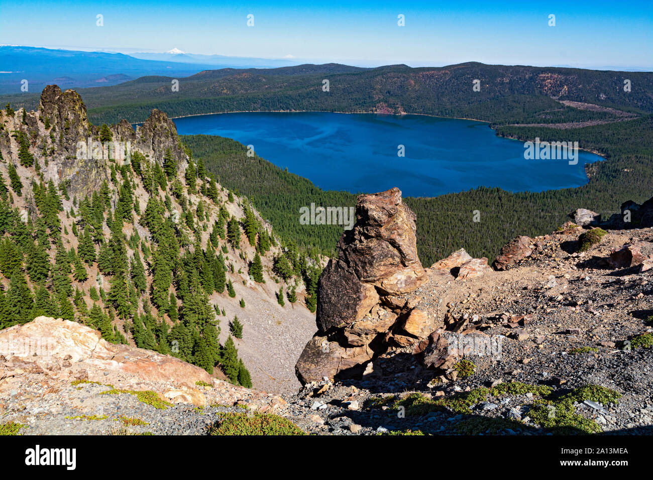 Newberry Volcano Caldera