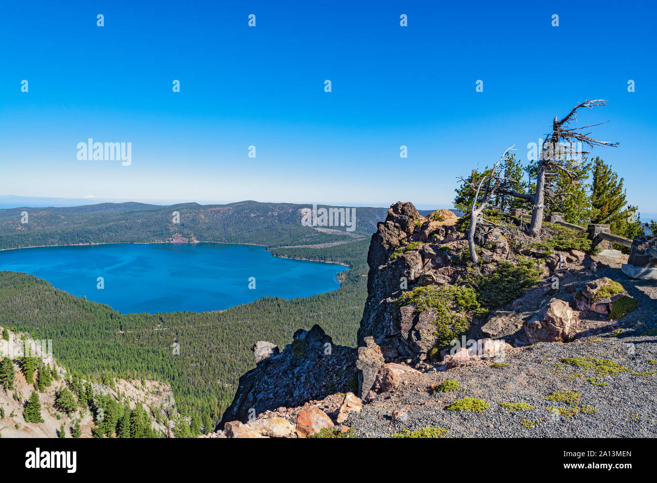 Newberry Volcano Caldera