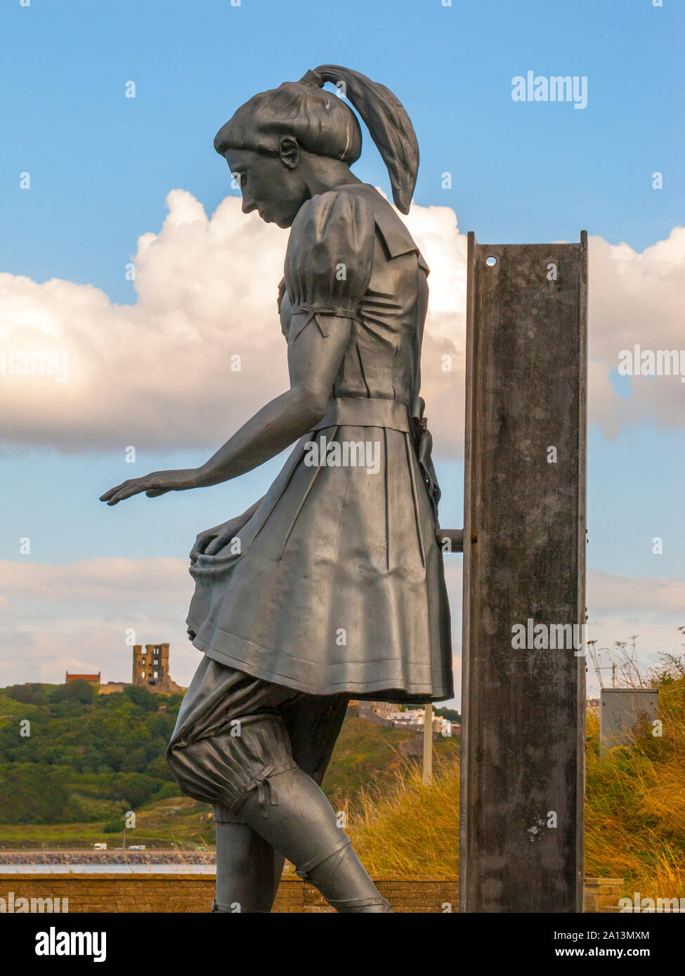 Bathing Belle Sculpture by Craig Knowles, North Bay, Scarborough Stock ...