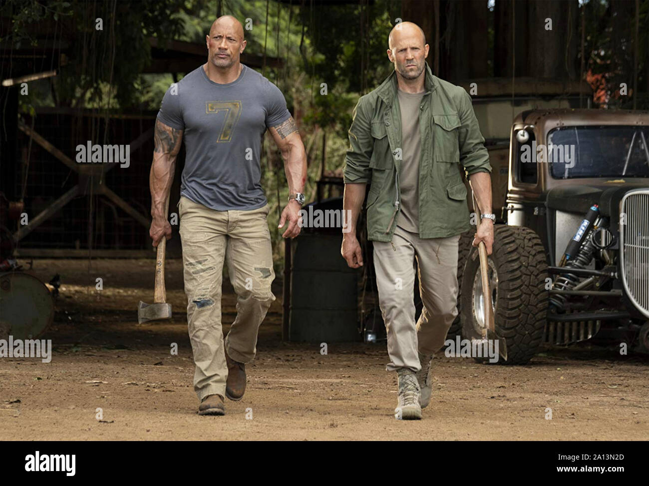 Fast And Furious Presents Hobbs And Shaw 2019 Film With Dwayne Johnson At