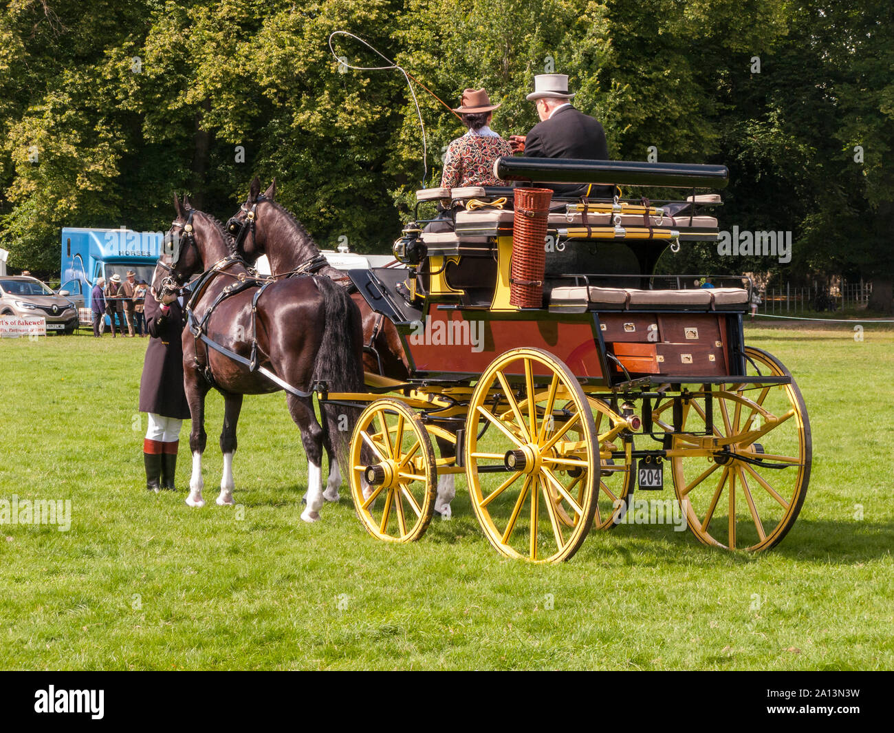 Chatsworth house country fair hi-res stock photography and images - Alamy